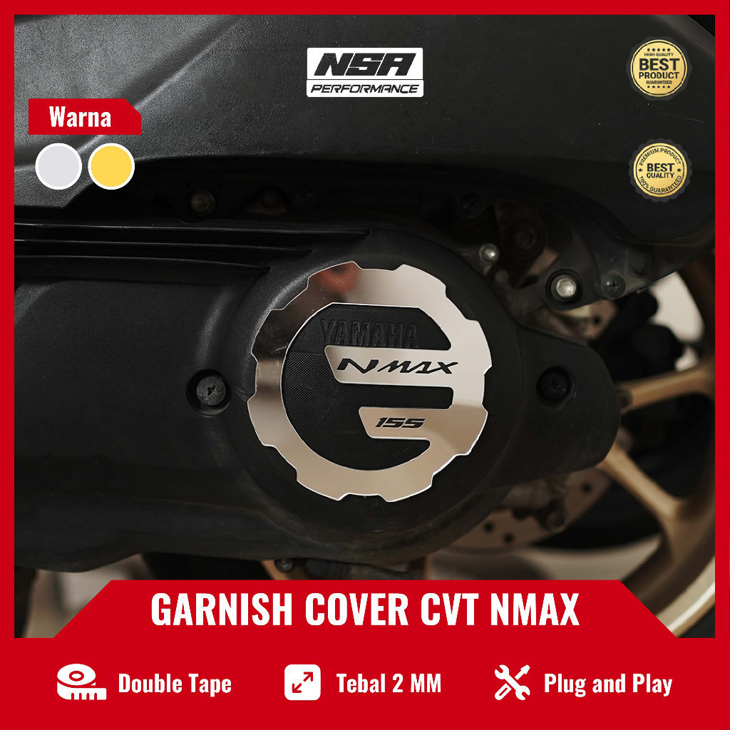 Jual NSA GARNISH CVT AEROX NMAX NEW AKSESORIS CVT NMAX NEW AEROX ...