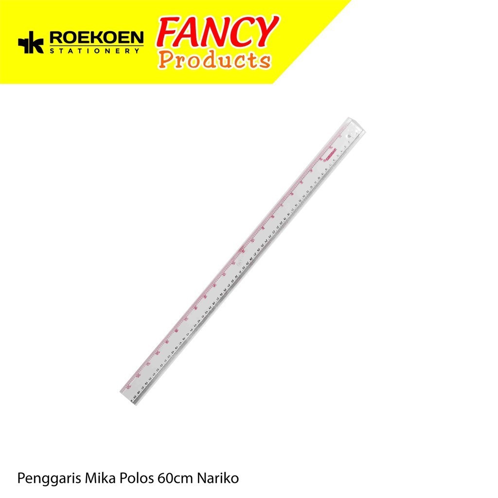 Jual Nariko Penggaris Plastik 60cm Polos | Shopee Indonesia