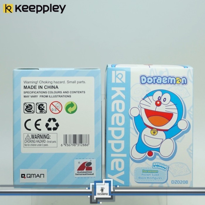 Jual Keeppley Doraemon Pocket Sized Block Minifigures Minifig Mini ...
