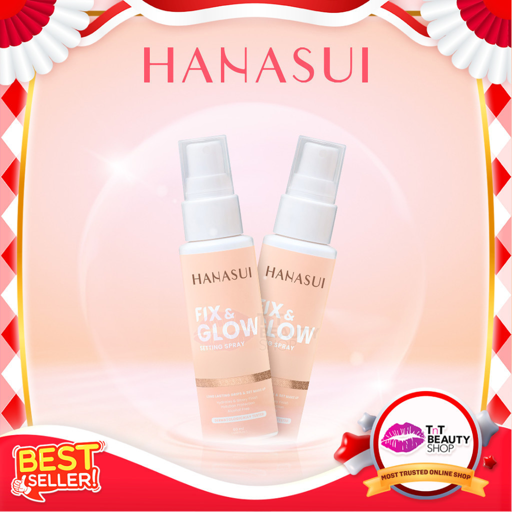 Jual HANASUI Collagen Series - Fix & Glow Setting Spray 60ml | 100ml ...