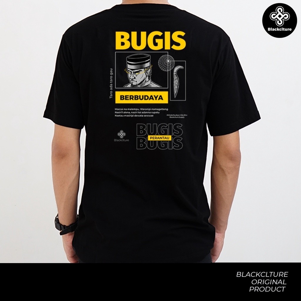 Jual Blackclture Men Shirt Edisi Bugis Budaya / Kaos Makassar / Baju ...