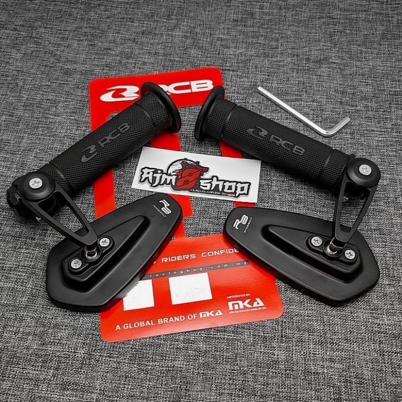 Jual Paket Handgrip RCB HG55 Handle Grip Handgrip Rcb Original + Spion ...