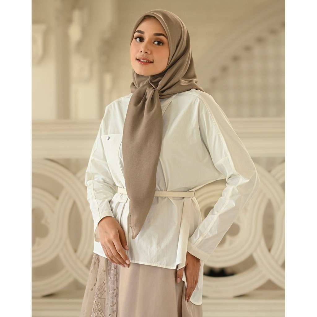 Jual Geulis.id PARIS PLAIN SCARVES / HIJAB SEGI EMPAT / KERUDUNG PARIS / HIJAB PARIS (15 warna ...