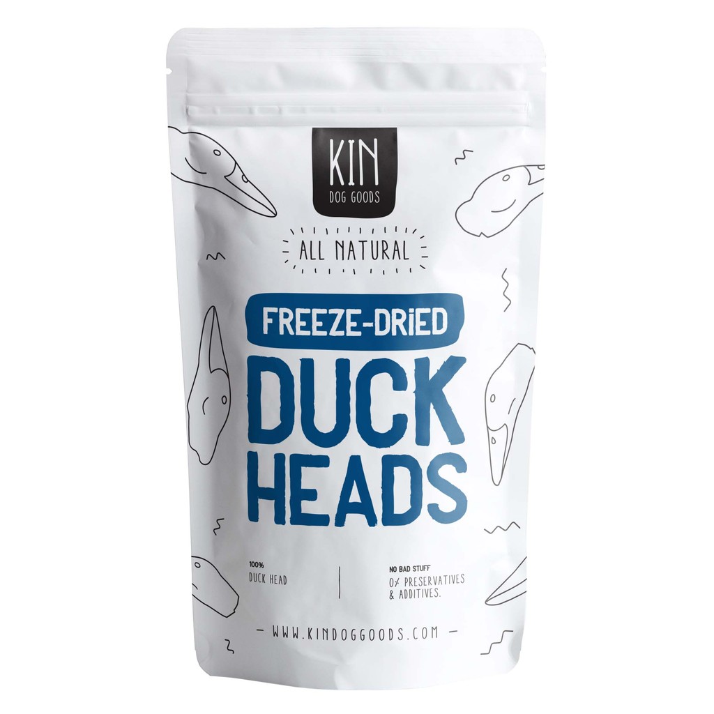 Jual Kin Dog Goods - Freeze-Dried Duck Heads | Shopee Indonesia