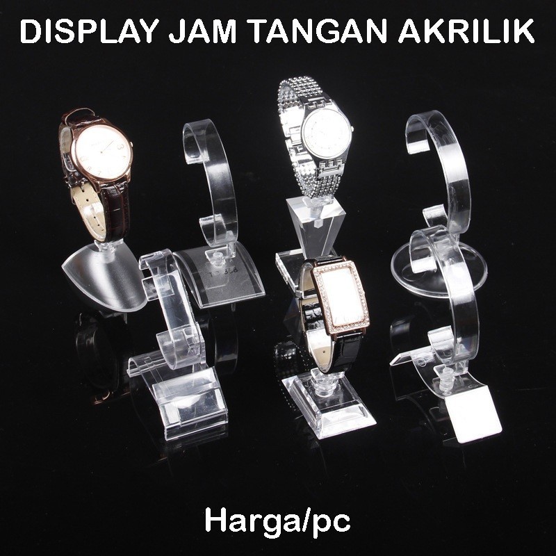 Jual HHS Display Pajangan Jam Tangan Akrilik/Dudukan Jam Tangan/Tempat ...