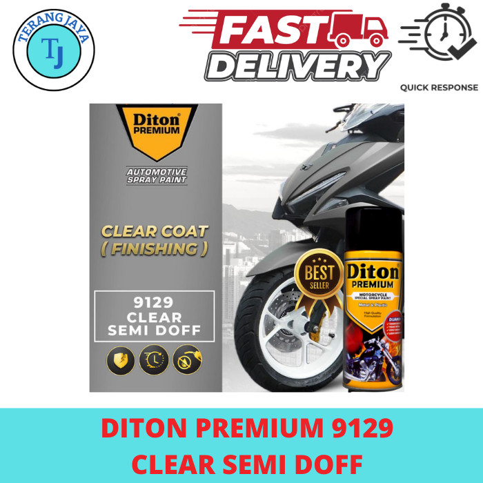 Jual Cat Semprot Diton Premium 9129 Clear Semi Doff | Shopee Indonesia