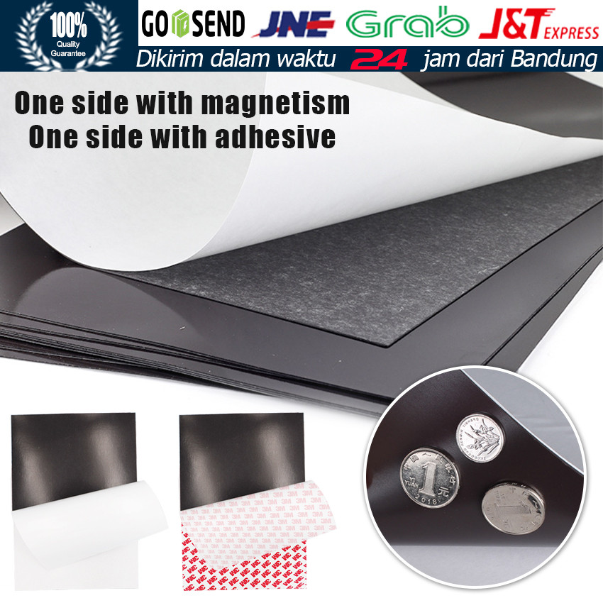 Jual A4 Flexible Magnet Strip Lembaran / Lembar Magnetik Lembut A4 Yang ...