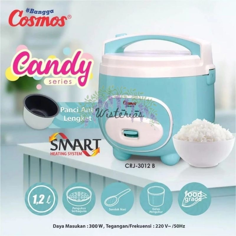 Jual Cosmos Magic Com 1,2 Liter Rice Cooker Penanak Nasi Cosmos CRJ ...