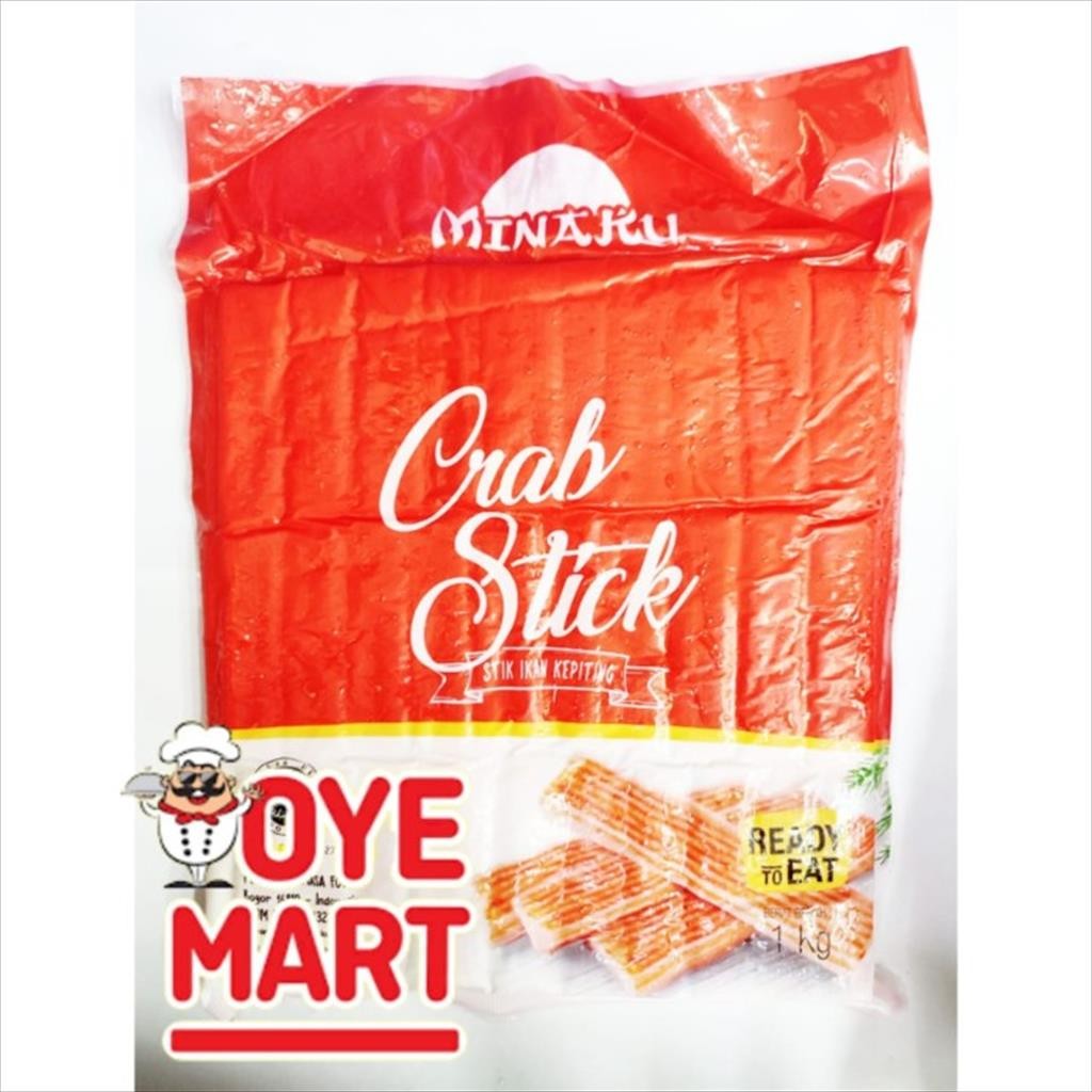 Jual MINAKU CRAB STICK 1KG STICK KEPITING | Shopee Indonesia