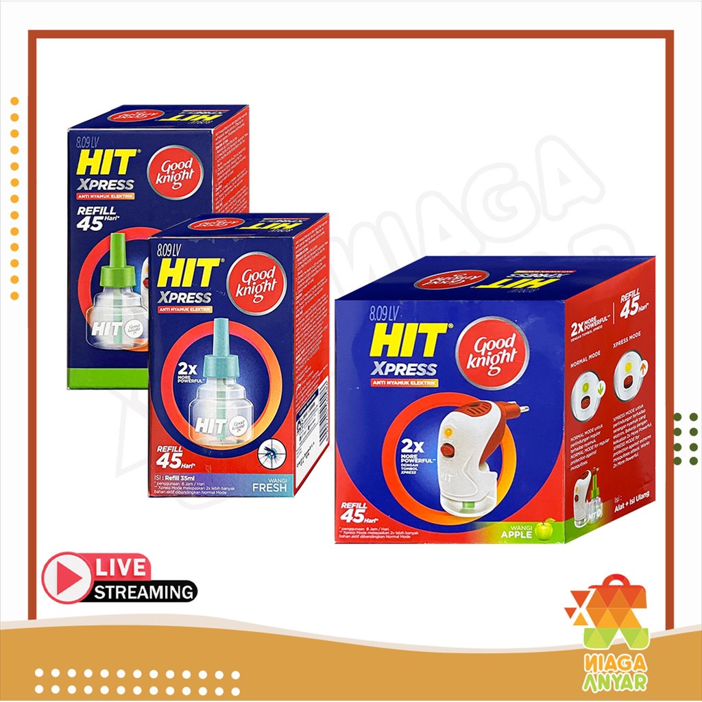 Jual NA HIT Good Knight Xpress Anti Nyamuk Elektrik Tanpa Asap Set ...