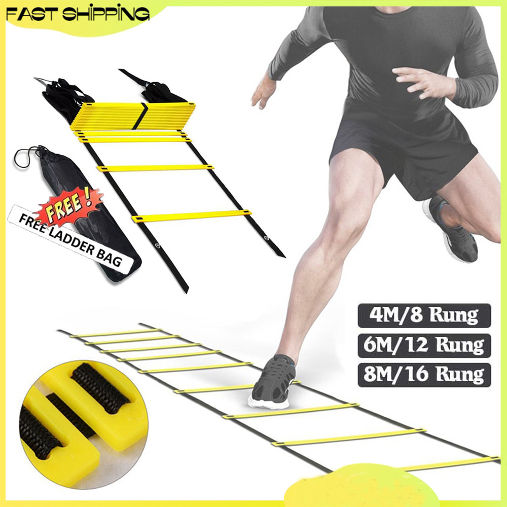Jual Agility Speed Ladder Drills 4,6,8 Meter/Tangga Tali Nilon Untuk ...