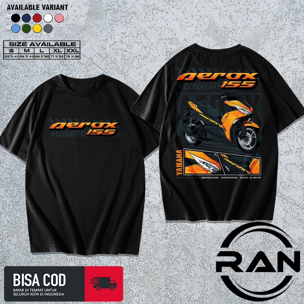 Jual Kaos Racing Aerox V1 Baju Distro Motor Herex Tshirt Otomotif Pria dan wanita - RAN STORE ...