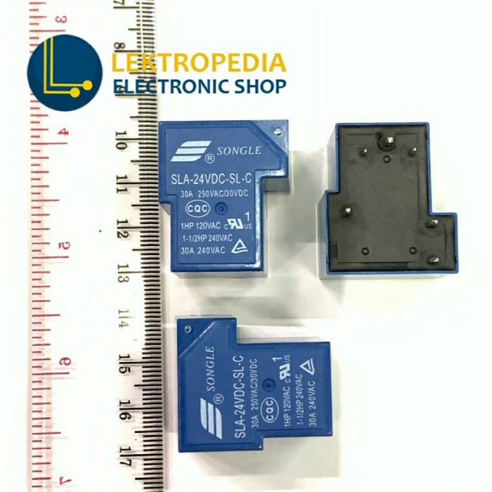 Jual Relay Kodok Songle 24V 30A 6 pin 6p Kaki PCB | Shopee Indonesia