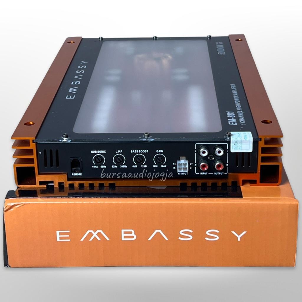 Jual POWER MONOBLOCK EMBASSY 1 Channel 50000 Watt EM-881 | Shopee Indonesia