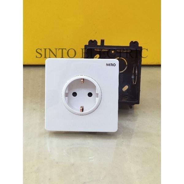Jual Nero Casa X2 White Stopkontak set Inbowdus (Mangkok Listrik) NERO ...