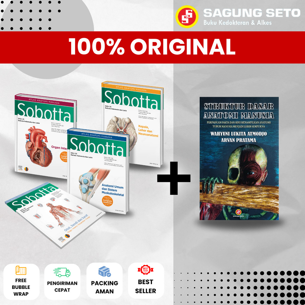 Jual PAKET BUNDLING SOBOTTA INDONESIA EDISI 25 (EDISI TERBARU) DAN ...