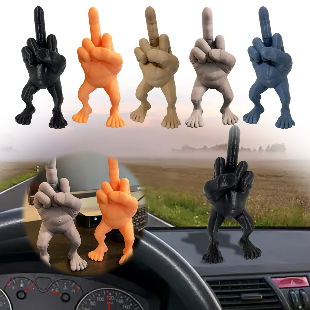 Jual Middle Finger Figure with Legs 3d Printed Desktop Decorations car ...