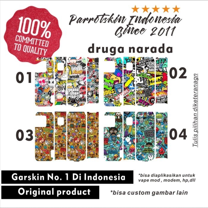 Jual Garskin skin narada doodle Edition sticker By Urbanite store ...