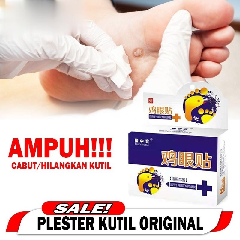 Jual Obat Plester Kutil Mata Ikan Ampuh Isi 6pcs Mengobati Kutil dan ...