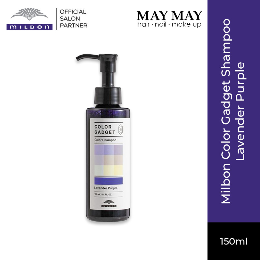 Jual Milbon Color Gadget Shampoo Lavender Purple 150ml | Shopee Indonesia