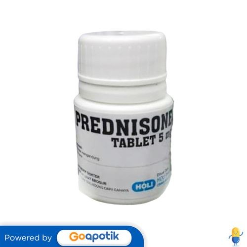 Jual Prednisone Holi 5 Mg Botol 100 Tablet | Shopee Indonesia