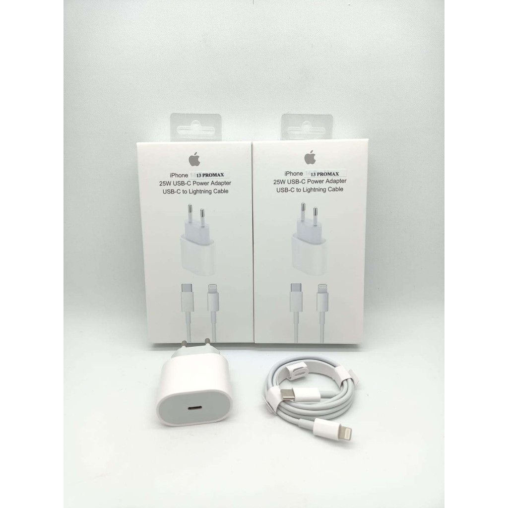 Jual CHARGER / TC UNTUK IPHONE 13 PROMAX USB PLUG C 20W | Shopee Indonesia