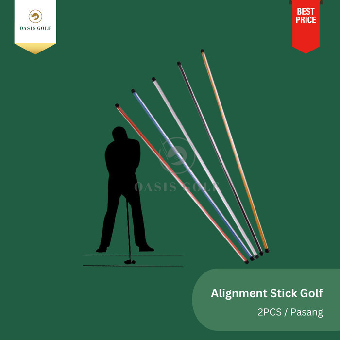 Jual Alignment Stick Golf 1 Pasang - Stik Lurus Swing Path Trainer ...