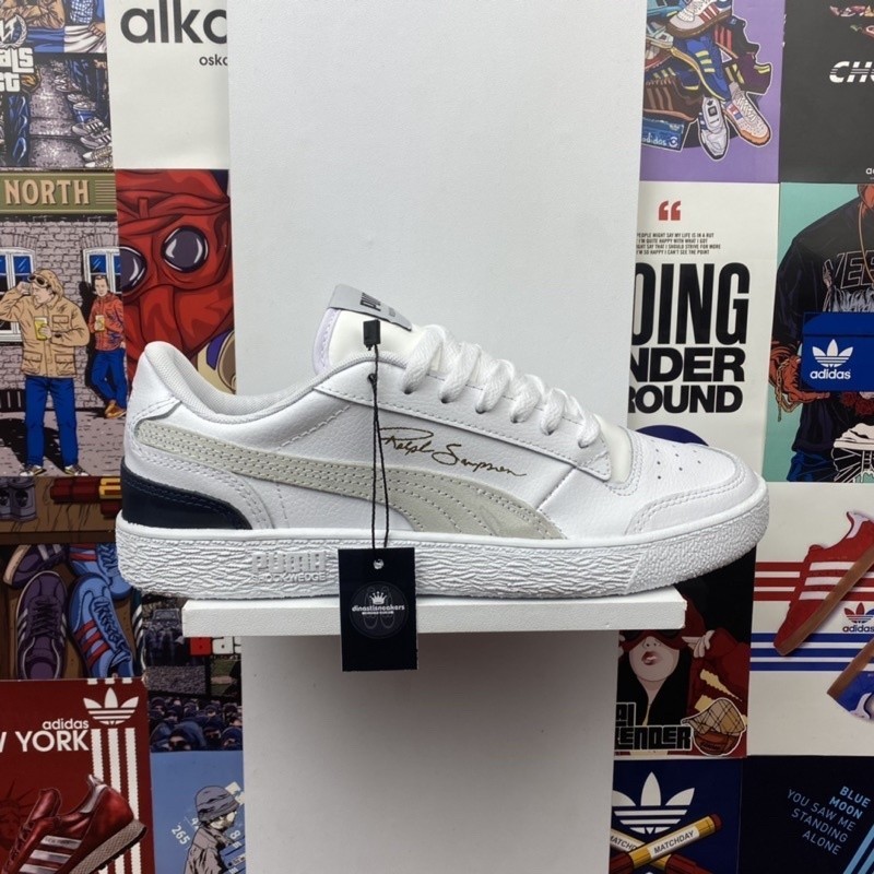 Jual P*MA RALPH SAMPSON WHITE GREY NAVY ORIGINAL100% sneakers pria puma ...