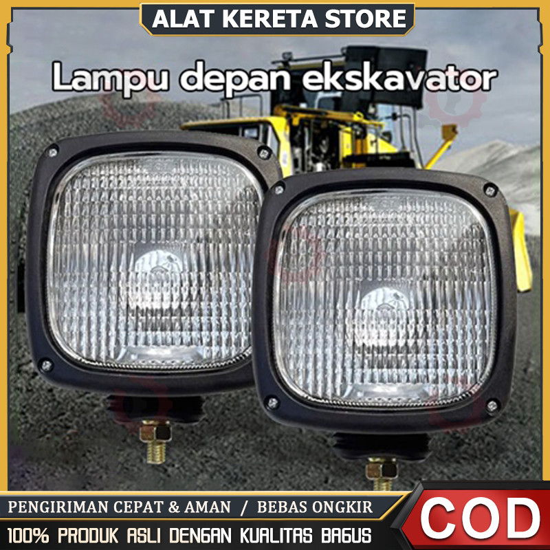 Jual LAMPU KERJA/ SOROT FORKLIFT DAN ALAT BERAT HALLOGEN 24 VOLT SOROT ...
