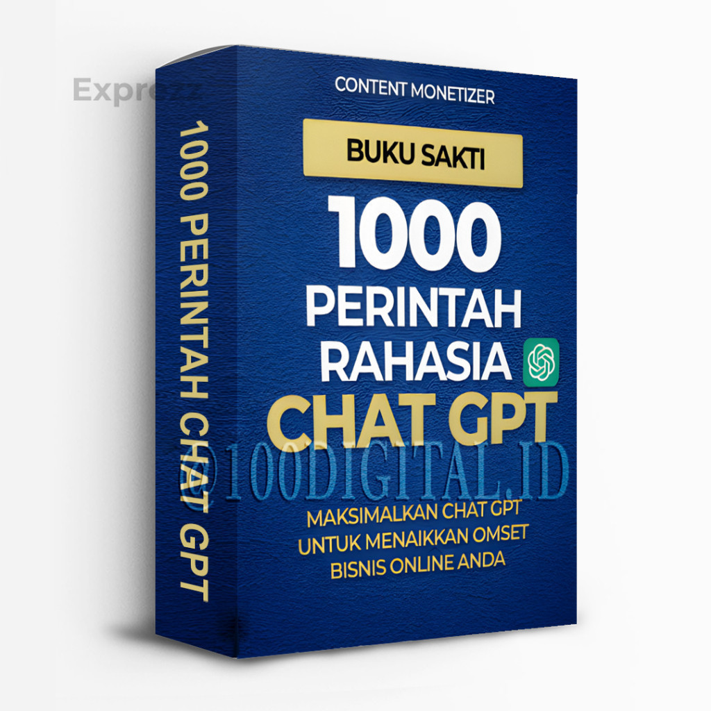 Jual (ECS2043) 1000 Prompt ChatGPT Content Monetizer - Optimasi Konten Otomatis untuk Kerjaan ...