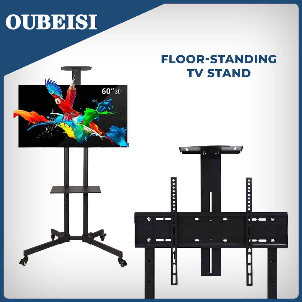 Jual OUBEISI Bracket Standing LED TV Roda Portable 32-85 INCH ...