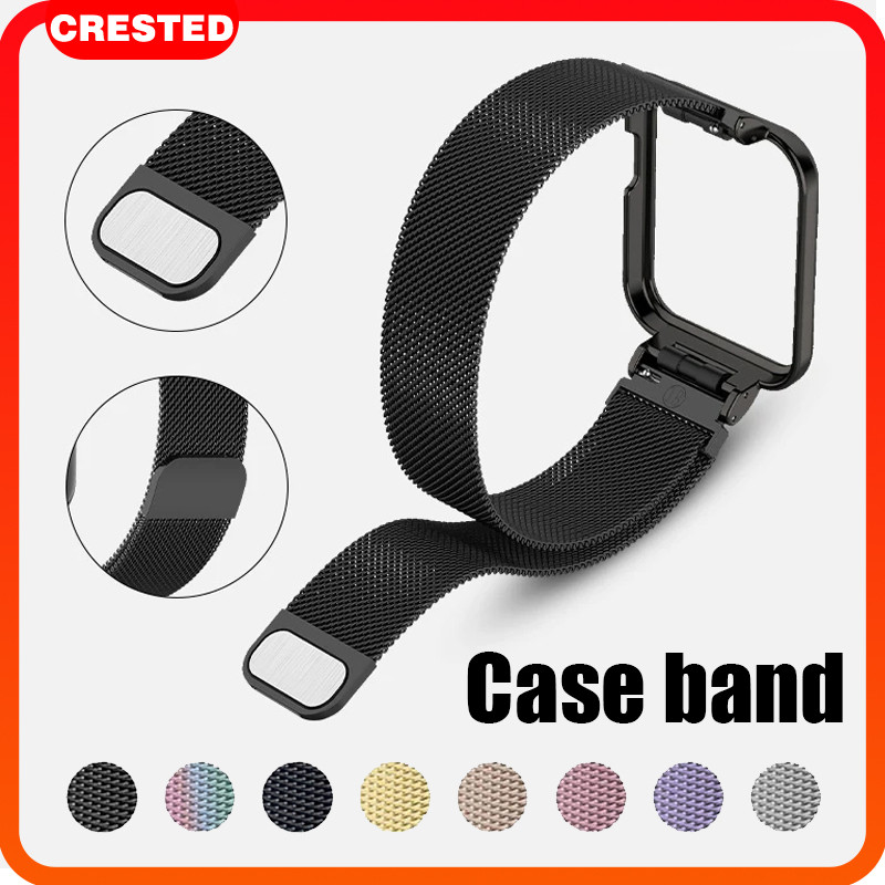 Jual Milanese Stainless Case Strap Band for Redmi 2 Red Mi Watch Lite 2 Redmi Watch 3 Active ...