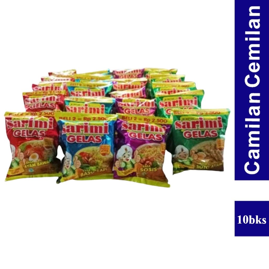 Jual Sarimi Gelas Migelas Renceng 10 bks x 30 gr | Shopee Indonesia