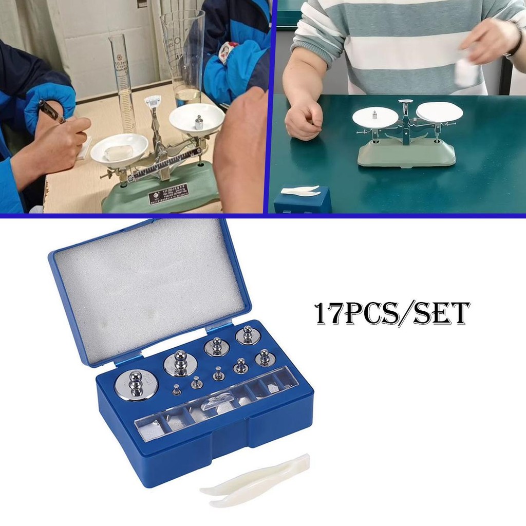 Jual 17PCS/SET BANDUL ANAK TIMBANGAN SEBERAT / Kalibrasi untuk ...