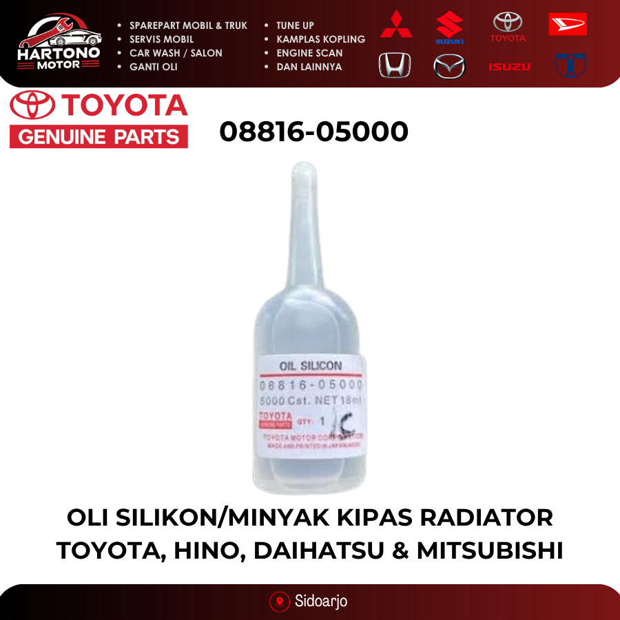 Jual OLI SILIKON/MINYAK KIPAS RADIATOR TOYOTA, HINO, DAIHATSU ...