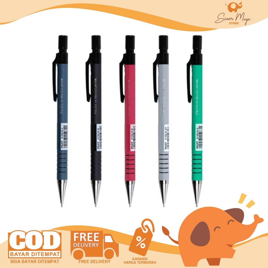 Jual Pilot Pensil Mekanik H-165 0,5mm / Pensil Mekanik Berkualitas ...