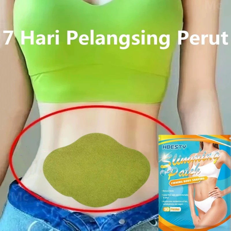 Jual Slim Patch 10PCS Penurunan Berat Badan Slimming Body Loss Weight ...