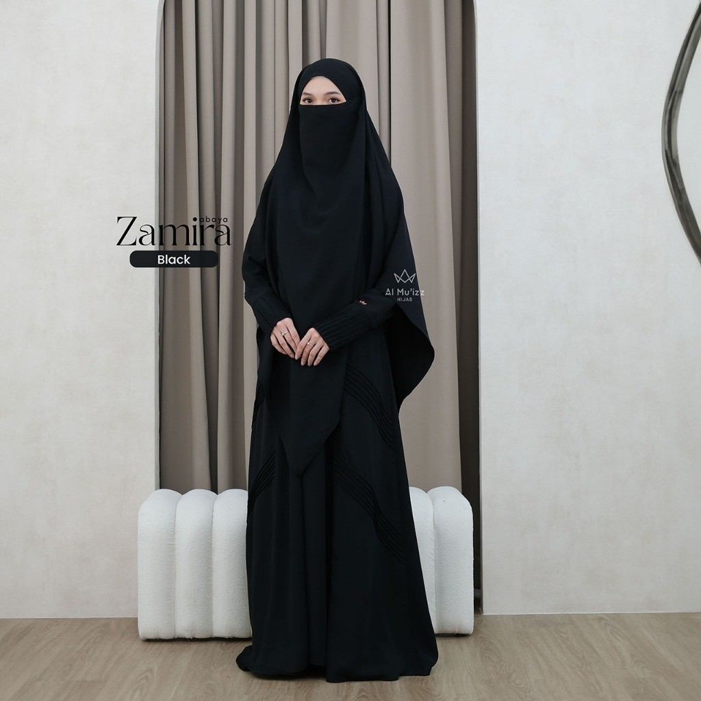 Jual Hijab Almuizz - Zamira Abaya Dress Gamis Lebaran Outfit Umroh Haji (Abaya Only) | Shopee ...