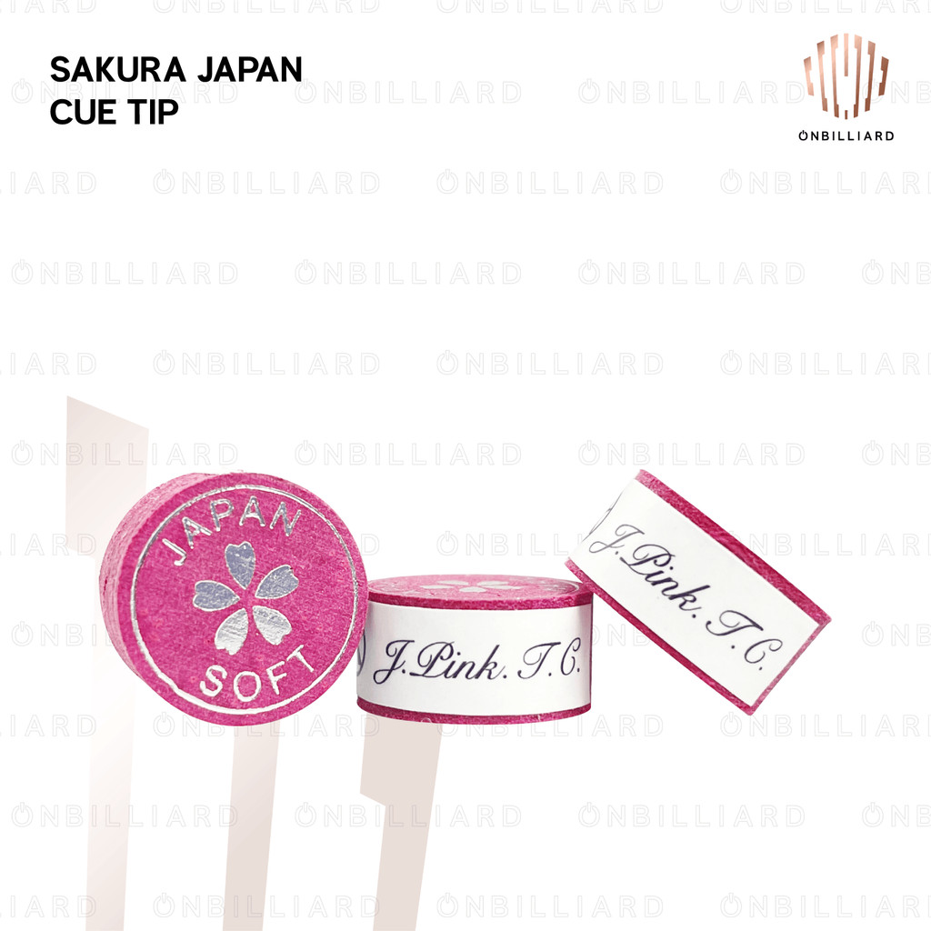 Jual SAKURA Tip Billiard Biliar Soft Medium Hard Original | Shopee ...
