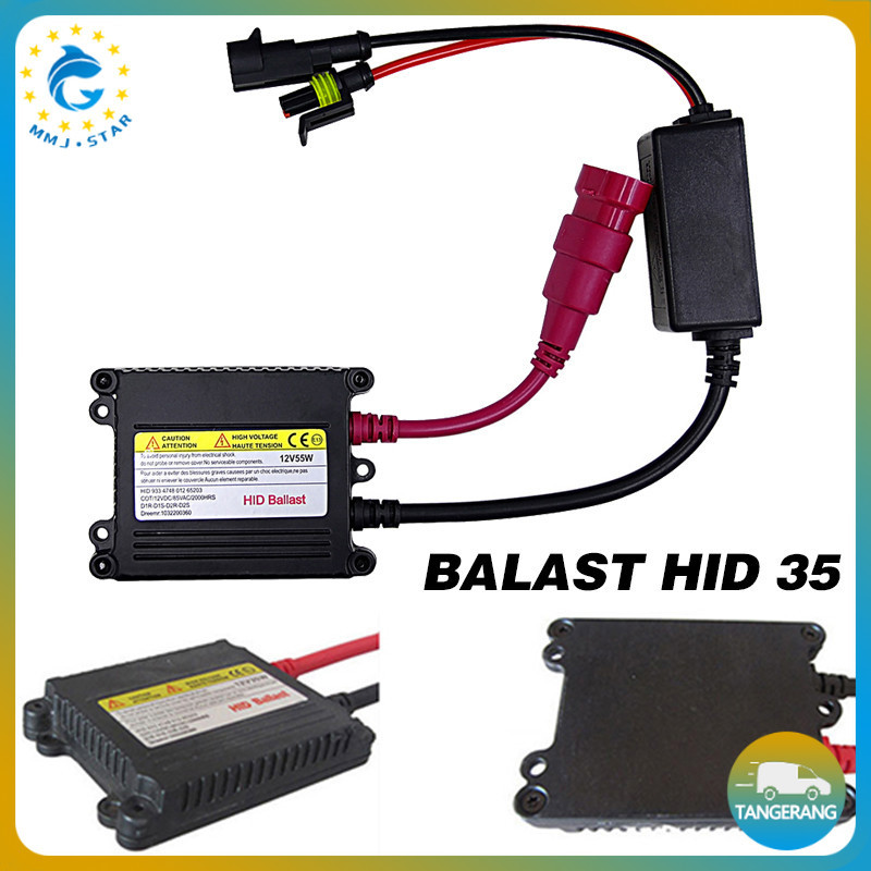 Jual 35W AES Balast HID Mobil Standar DC XENON Ballast 35W Kompatibel ...