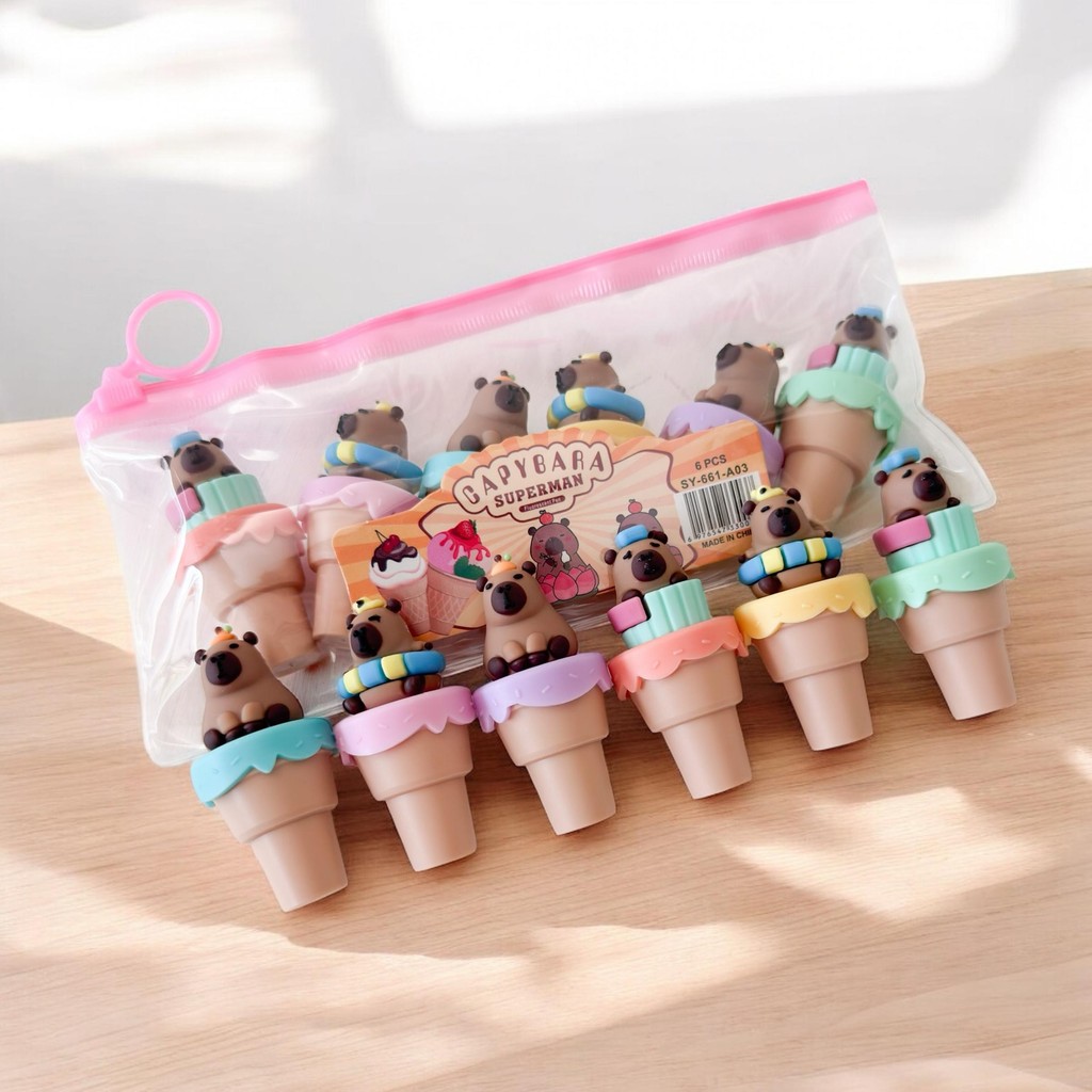 Jual STABILO SET LUCU ISI 6 / HIGHLIGHTER SET ISI 6 / STABILO SET ...