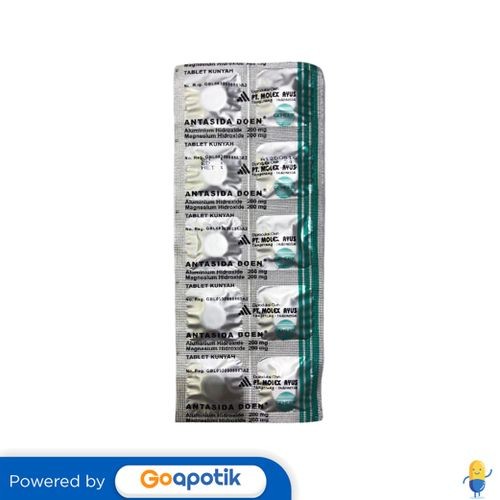 Jual Antasida Doen Molex Ayus Strip 10 Tablet | Shopee Indonesia