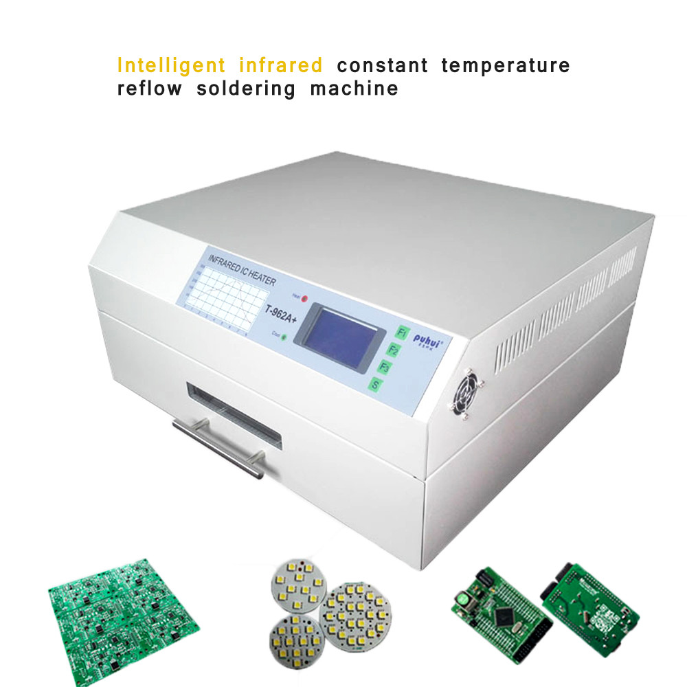 Jual T-962A+ Desktop Drawer Type Small Reflow Soldering Machine 2300W ...