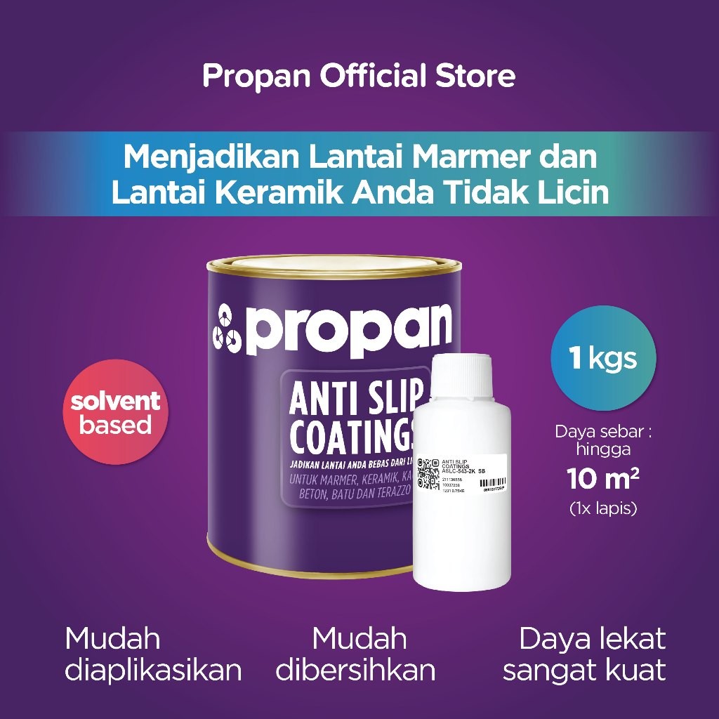 Jual NEW Propan Anti Slip Coatings Cat Pelapis Lantai Anti Licin ...