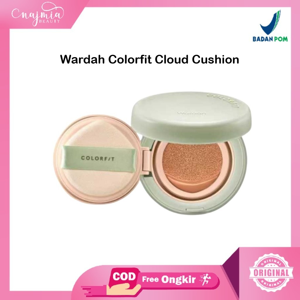 Jual Najmia Ofc Wardah Colorfit 5D Blur Cloud Cushion Matte Finish ...
