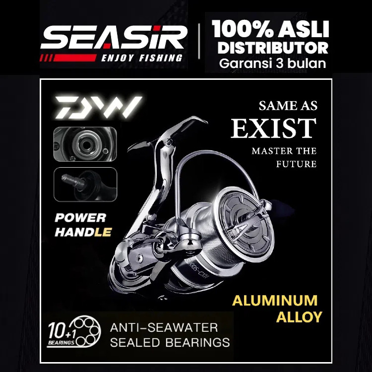Jual RYOBISEASIR DW EXIST Reel Pancing Power Handle x SEAHUNTER ...