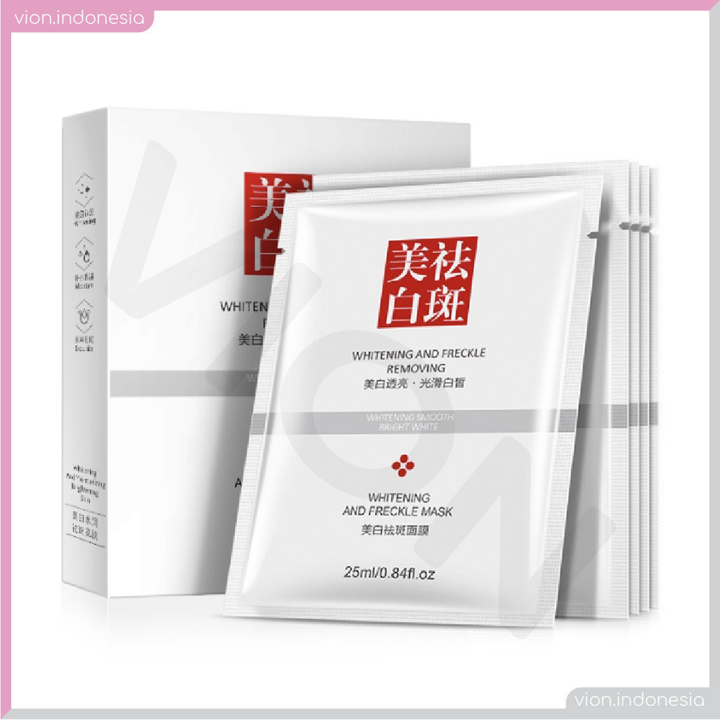 Jual Whitening Freckle Remove Moisturizing Facial Mask Skin Care Anti ...