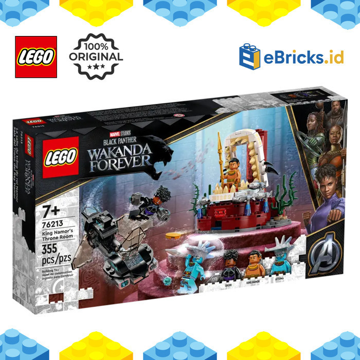 Jual Lego Marvel 76213 King Namor’s Throne Room | Shopee Indonesia