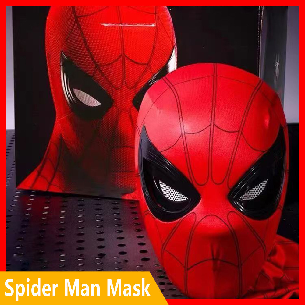 Jual Spiderman Cosplay Mask Topeng Yang Sama Dengan Milik Marvel ...