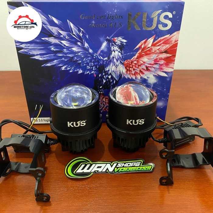 Jual Lampu BILED FOGLAMP KUS LASER 3 INCH bi led foglamp fog light ...